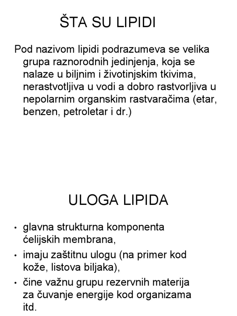 Lipidi 123 | PDF