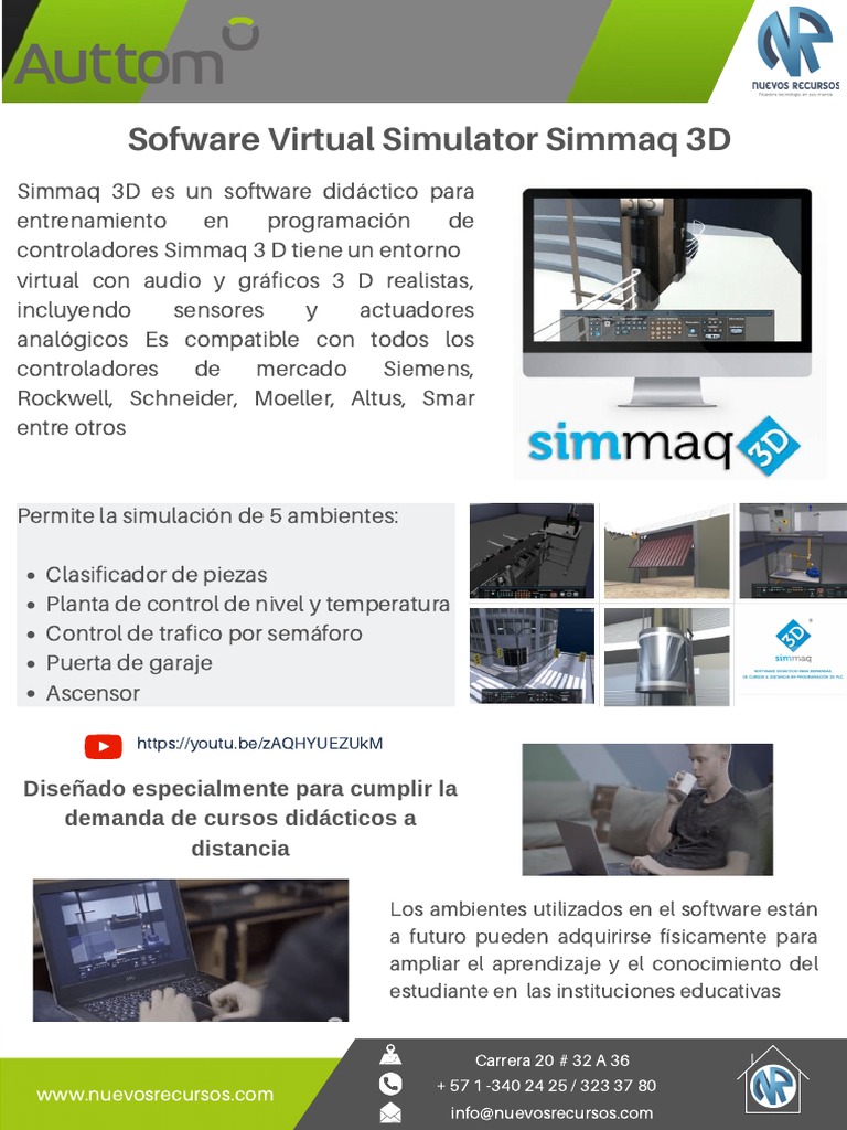 Sofware Virtual Simulator Simmaq 3D PDF | PDF