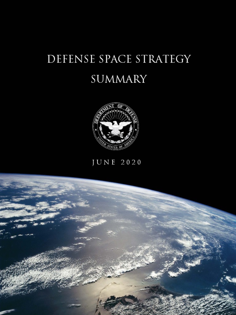 Defense Space Strategy Overview | PDF | Science & Mathematics