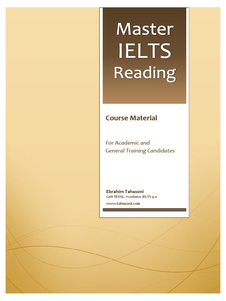 1tahasoni Ebrahim Master Ielts Reading PDF | PDF 1tahasoni Ebrahim Master Ielts Reading PDF | PDF