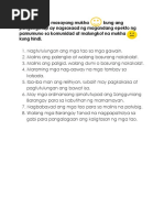Kalinisan at Kaayusan Sa Pamayanan | PDF