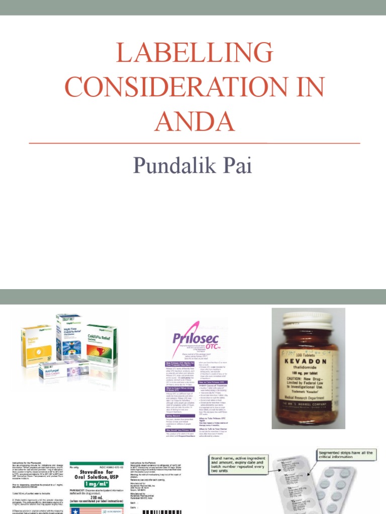 Generic Product Labelling | PDF | Food And Drug Administration | Health ...