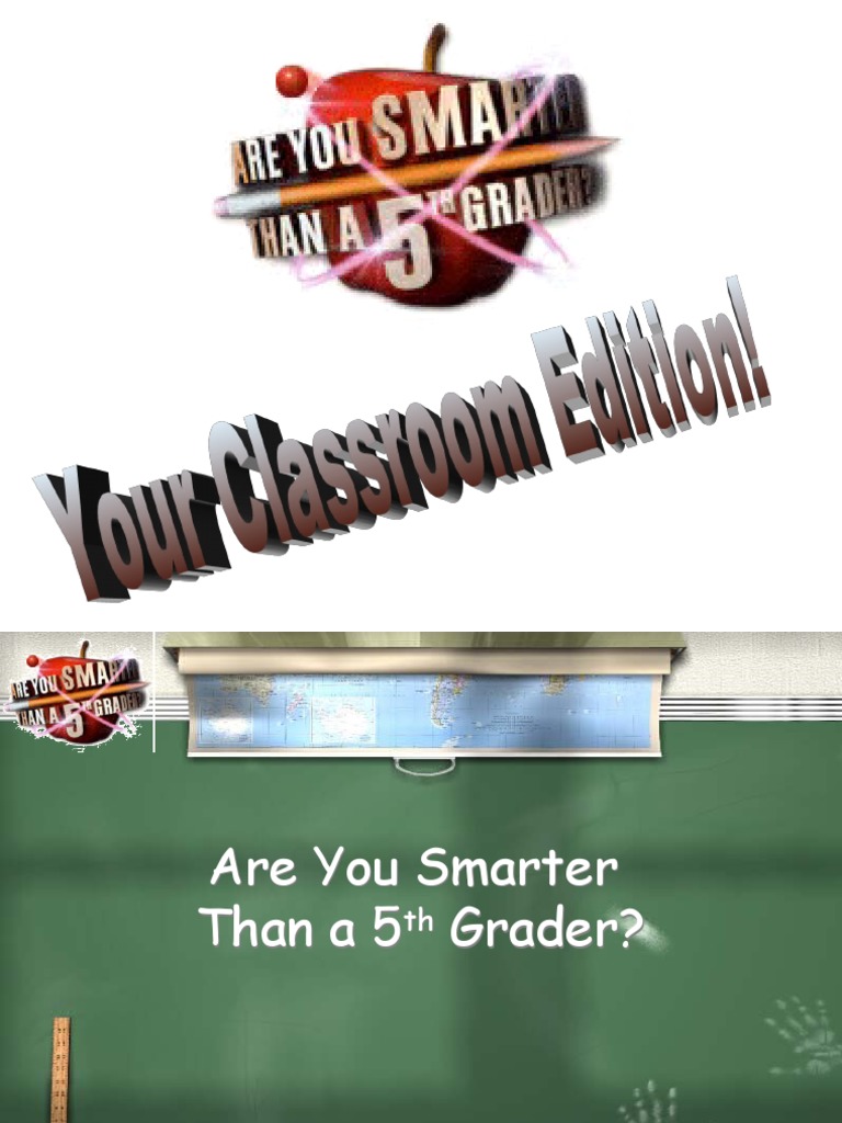 5th Grader Quiz Questions & Answers | PDF