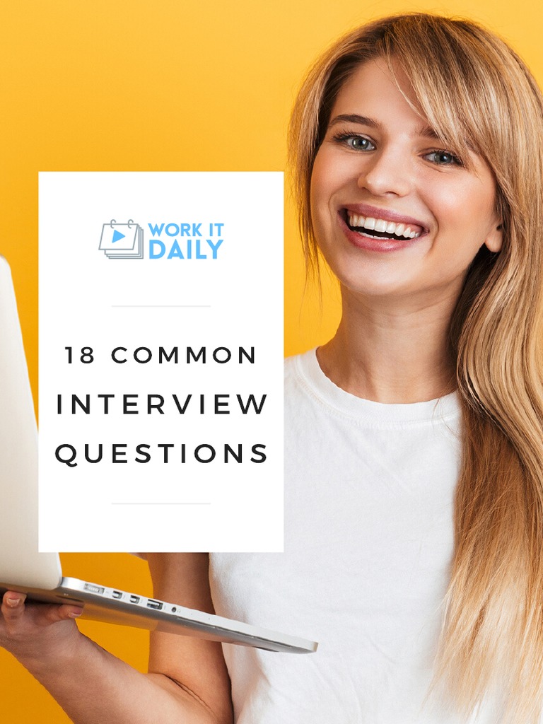 18 Common Interview Questions PDF | PDF