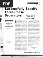 Separator Design and Sizing Guide | PDF | Gases | Liquids