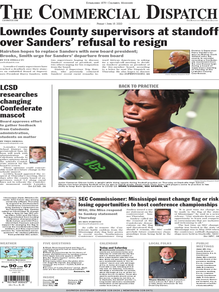Commercial Dispatch Eedition 6-19-20 | PDF
