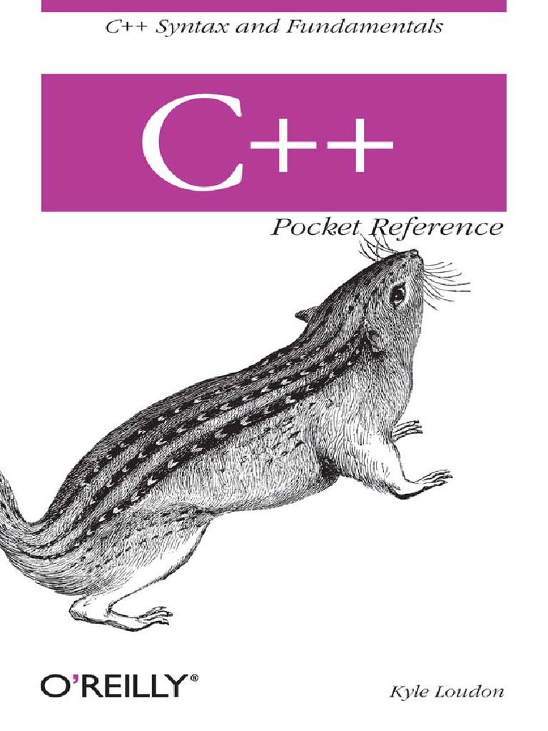 CPP Pocket Reference PDF | PDF