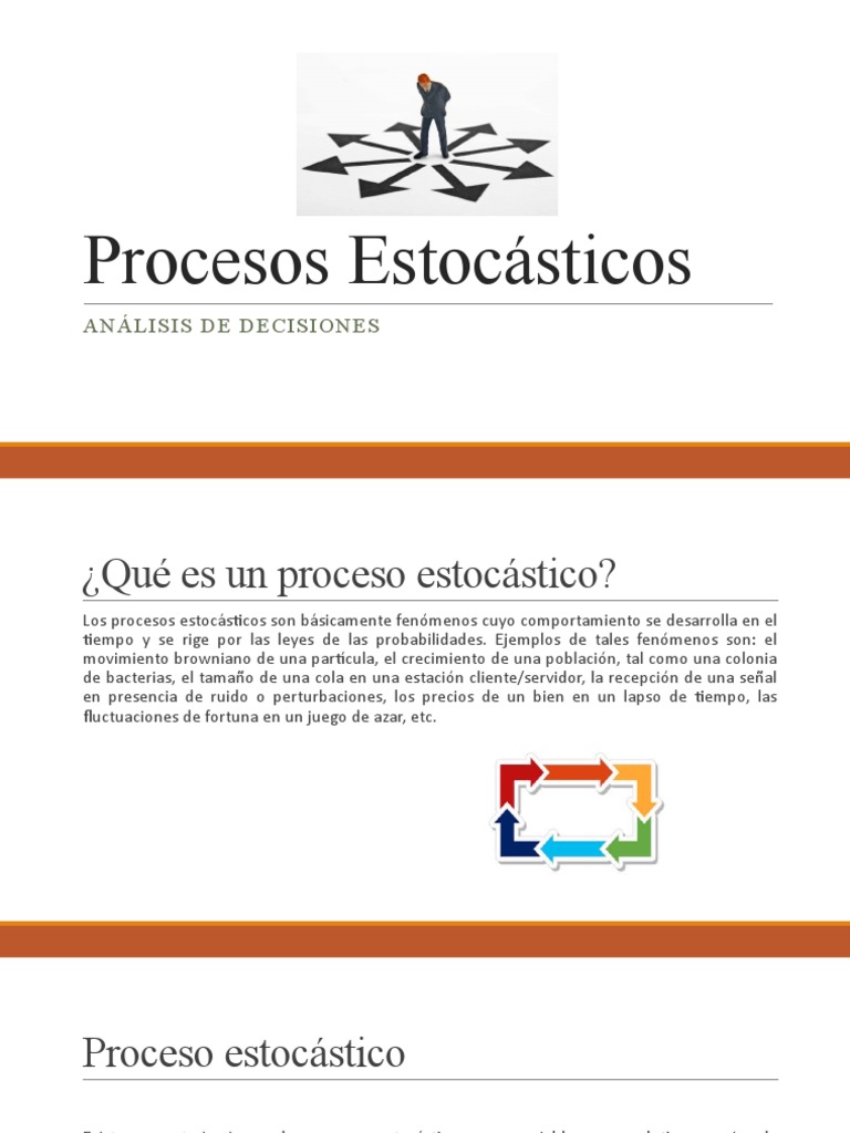 Procesos Estocásticos | PDF | Estocástico | Variable aleatoria