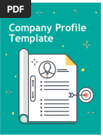 Comprehensive Company Profile Template | PDF