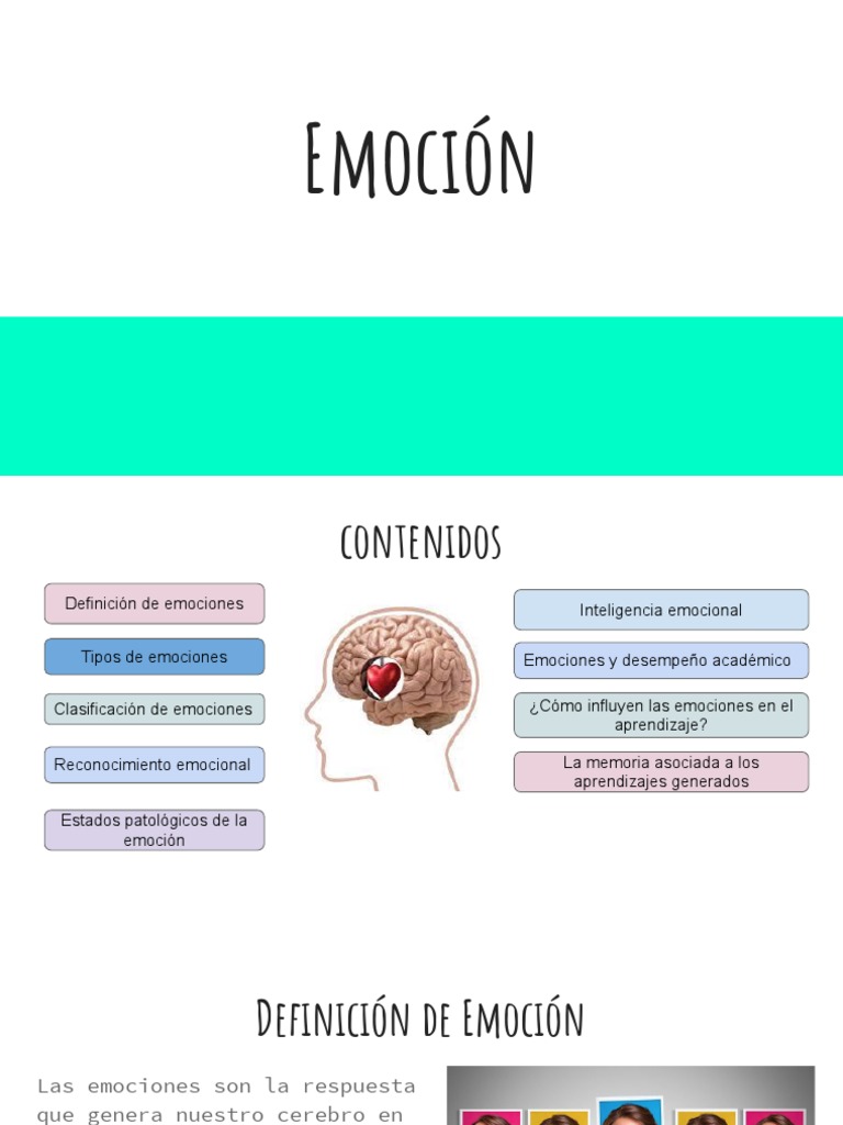 Clasificación y control de emociones | PDF