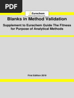 Types of Blanks in Analytical Chemistry | PDF