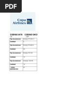 Código IATA y OACI de Los Aeropuertos de Colombia | PDF | Colombia