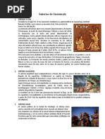 43 Patrimonios Culturales Tangibles e Intangibles de Guatemala | PDF | Guatemala | Civilización maya