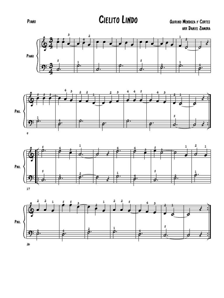 Cielito Lindo PDF | PDF