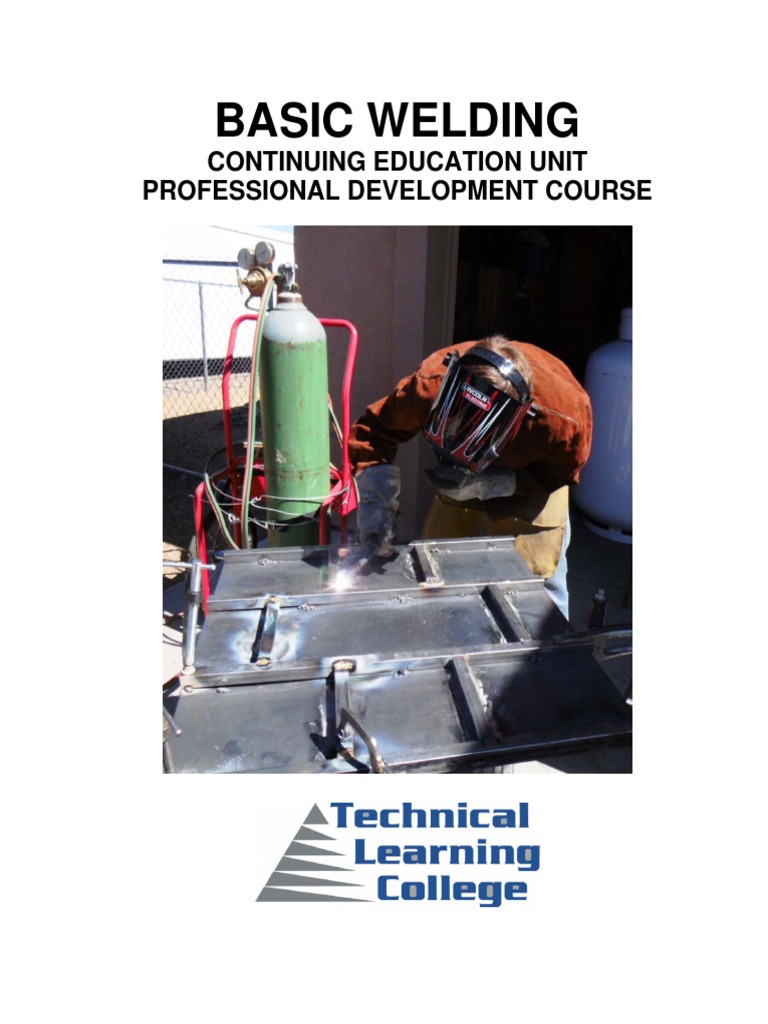Basic Welding: Continuing Education Unit Professional Development ...