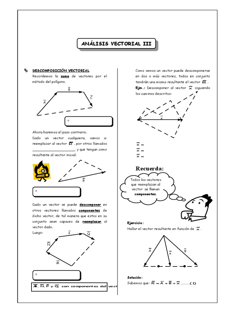 5 Análisis Vectorial III | PDF | Geometria clasica | Vector Euclidiano