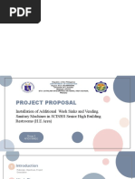 Project Proposal | PDF | Public Toilet | Toilet