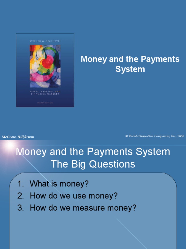 Money and The Payments System | PDF | Money Supply | Payment System