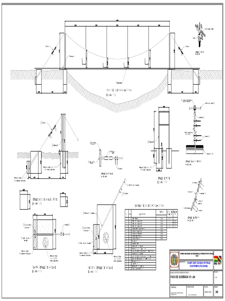 Plano 6 Paso de Quebrada | PDF