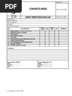 Compactor Daily Inspection Checklist | PDF