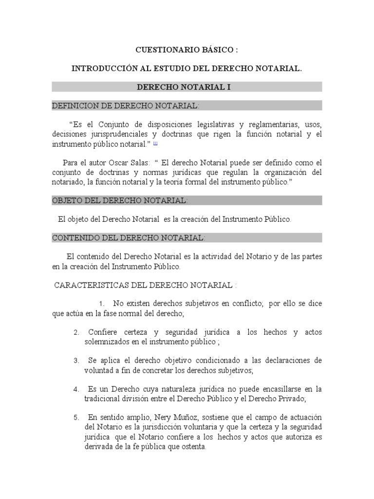 Notarial 1 y 2 | Descargar gratis PDF | Gobierno | Justicia