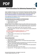 Preparing For The Password English Test Step by Step | PDF | Internet ...