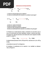 Ejercicios de Masa Molar y Avogadro | PDF | Mole (Unidad) | Sustancias ...