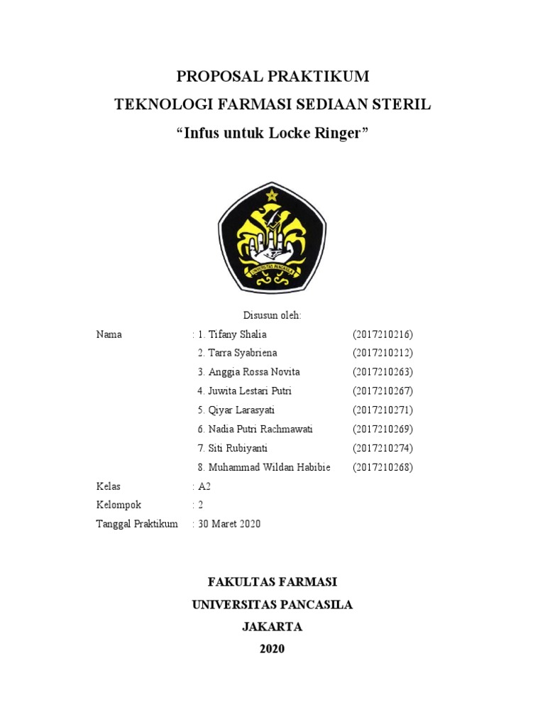 Infus Locke Ringer Laktat | PDF