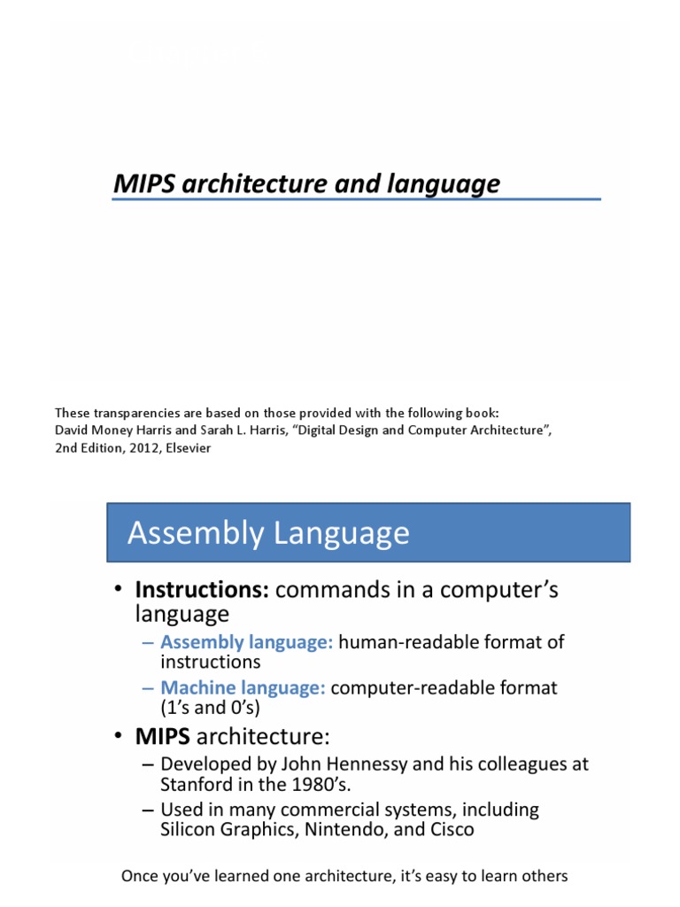 Mips 1 | PDF | Computer Architecture | Software Engineering