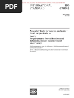 JIS B 7507 2022 - Calibrador Vernier | PDF | Probability And Statistics