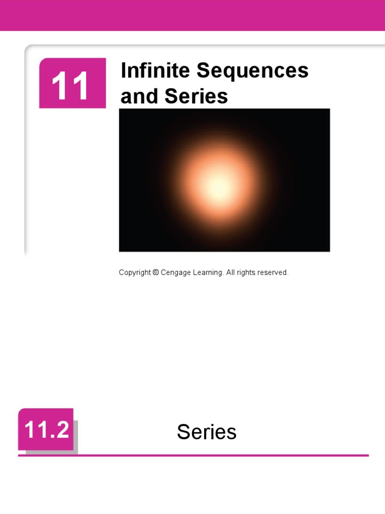 Infinite Sequences and Series | PDF | Series (Mathematics) | Summation