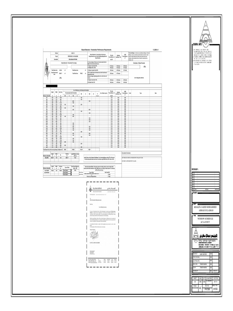 M-002 Window Schedule PDF | PDF | Technology & Engineering