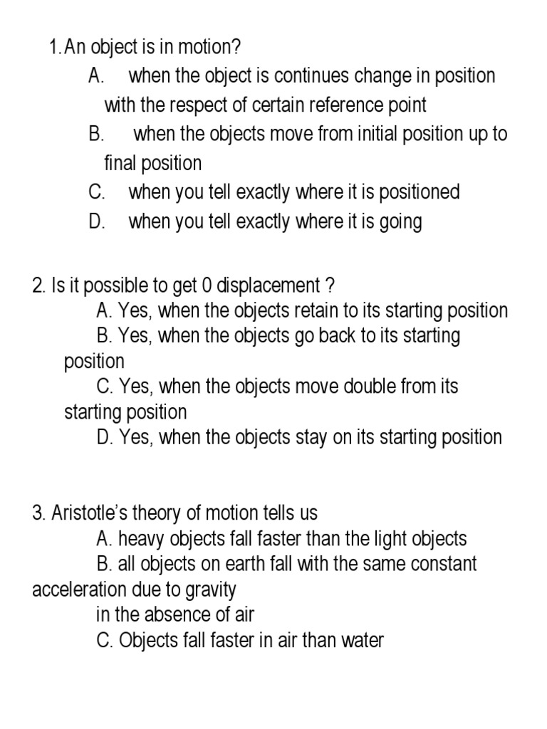 Leap Test | PDF | Kinetic Energy | Physics