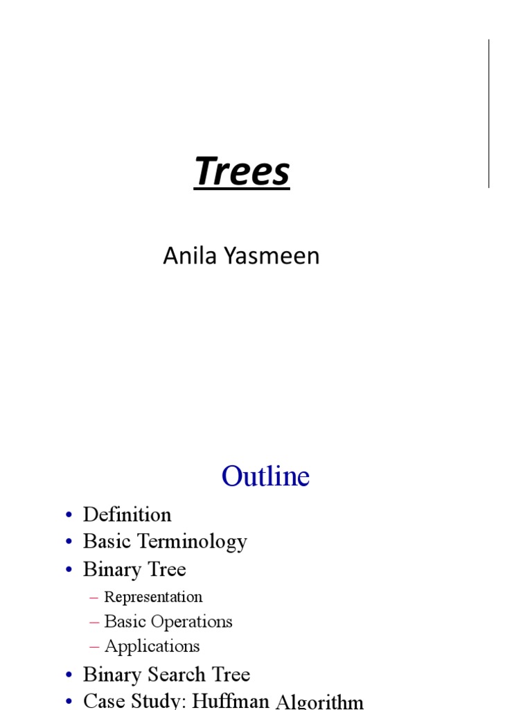 Trees: A Guide to Binary Trees | PDF | Algorithms And Data Structures | Computer Programming