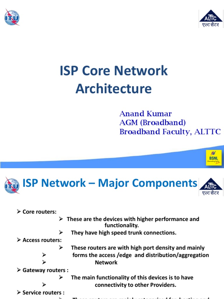 ISP Core Network & MPLS Guide | PDF | Multiprotocol Label Switching ...