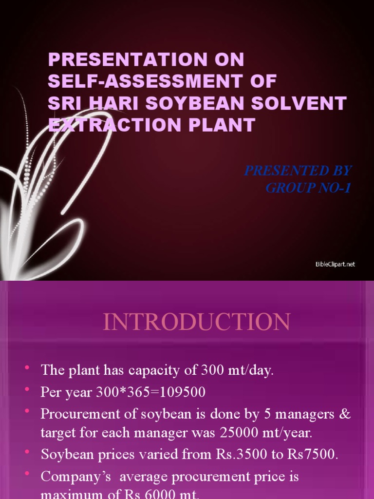 Soybean Plant Self-Assessment Report | PDF