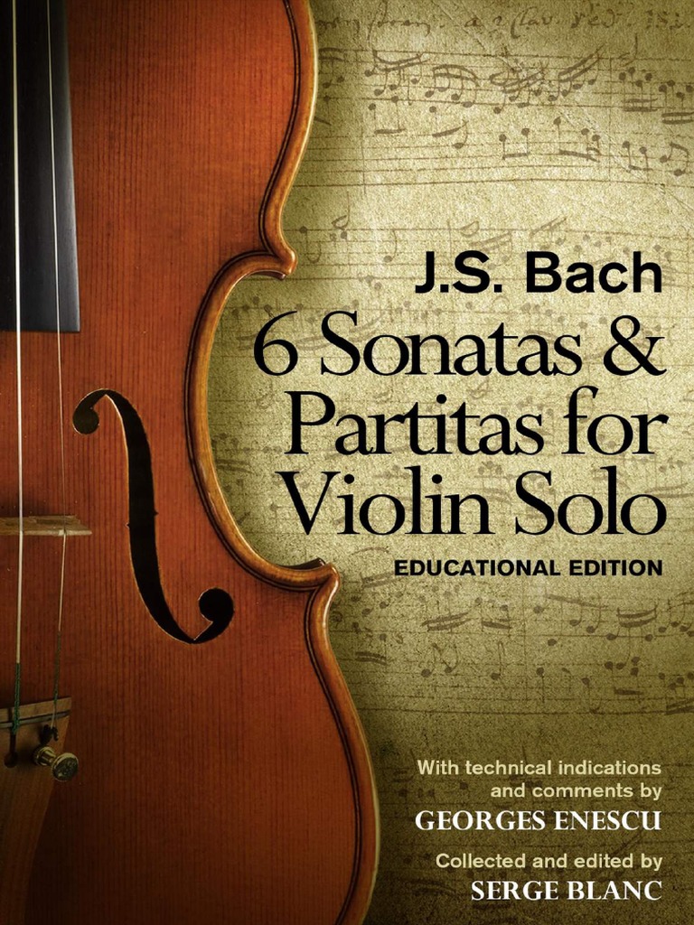Bach Sonatas Partitas en PDF | PDF | Musical Compositions | Classical Music