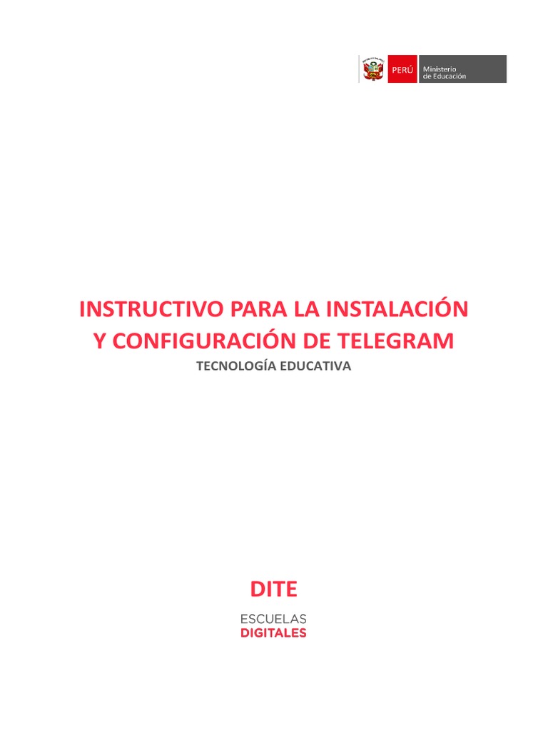 TELEGRAM | PDF | Aplicación movil | Software del sistema