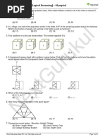 Instructions: Logiqids Logical Reasoning Exam - Sample Paper Grade 6 ...