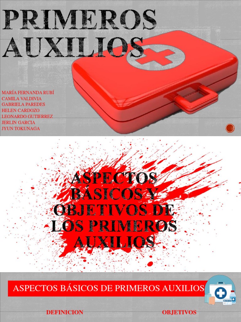 PDF - Primeros Auxilios PDF | PDF | Quemar | Reanimación cardiopulmonar