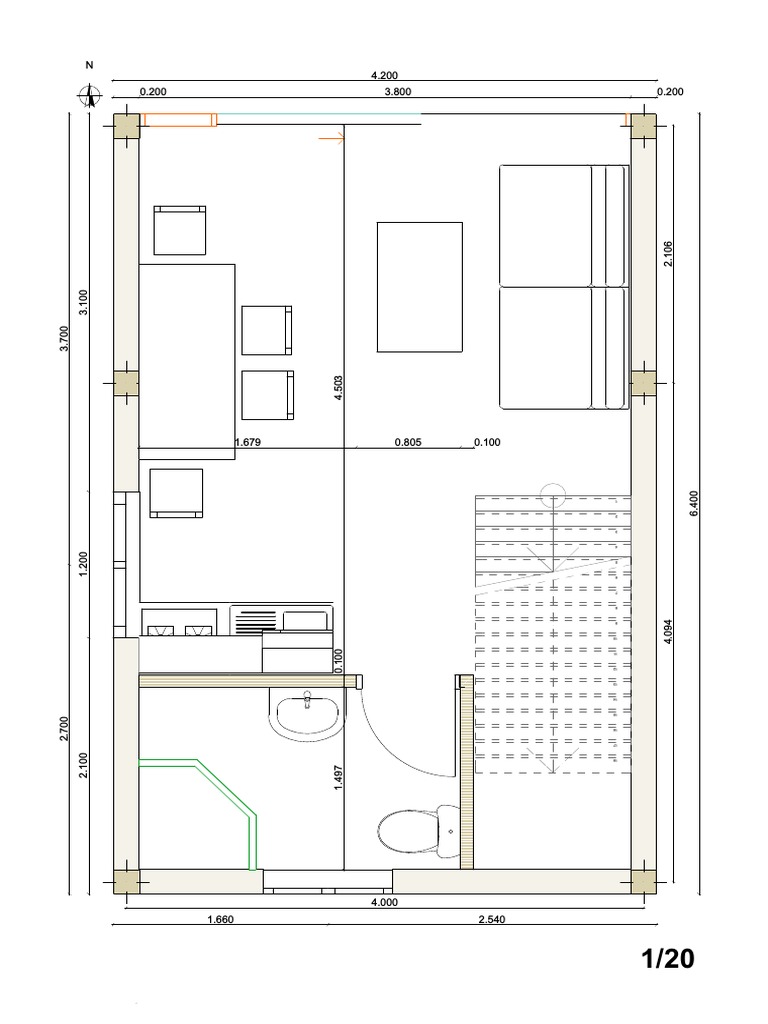 Plan Bungalow - RDC | PDF