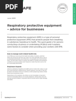 HSE, HSG53 "Respiratory Protective Equipment at Work, A Practical Guide ...