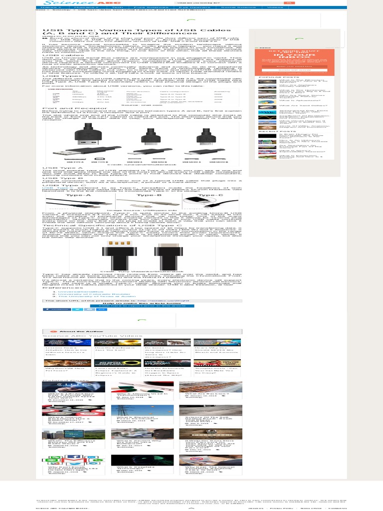Innovation USB Type C | PDF | Usb | Electronics