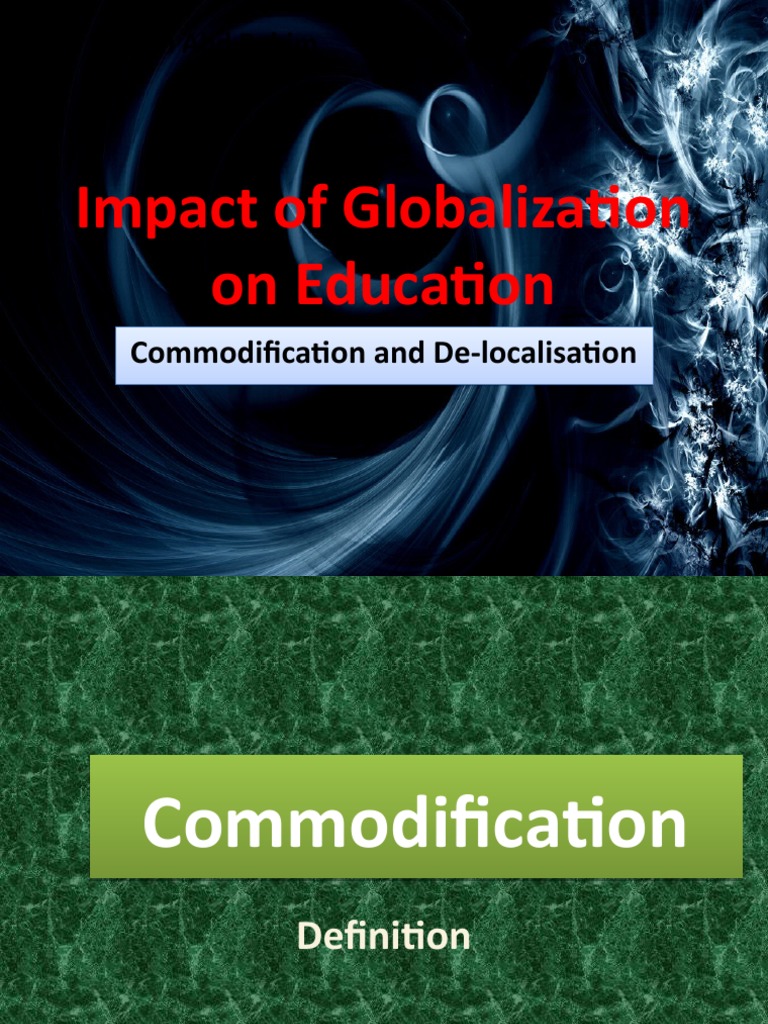 Impact of Globalization on Education