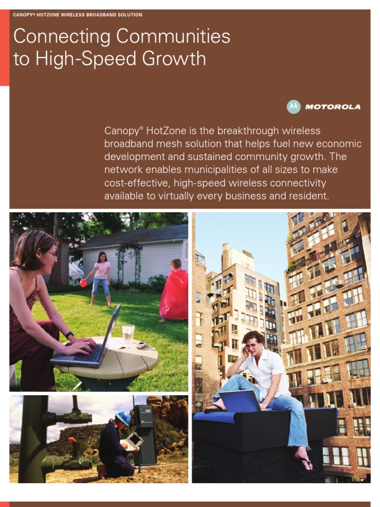 Connecting Communities To High-Speed Growth: Canopy Hotzone Wireless ...