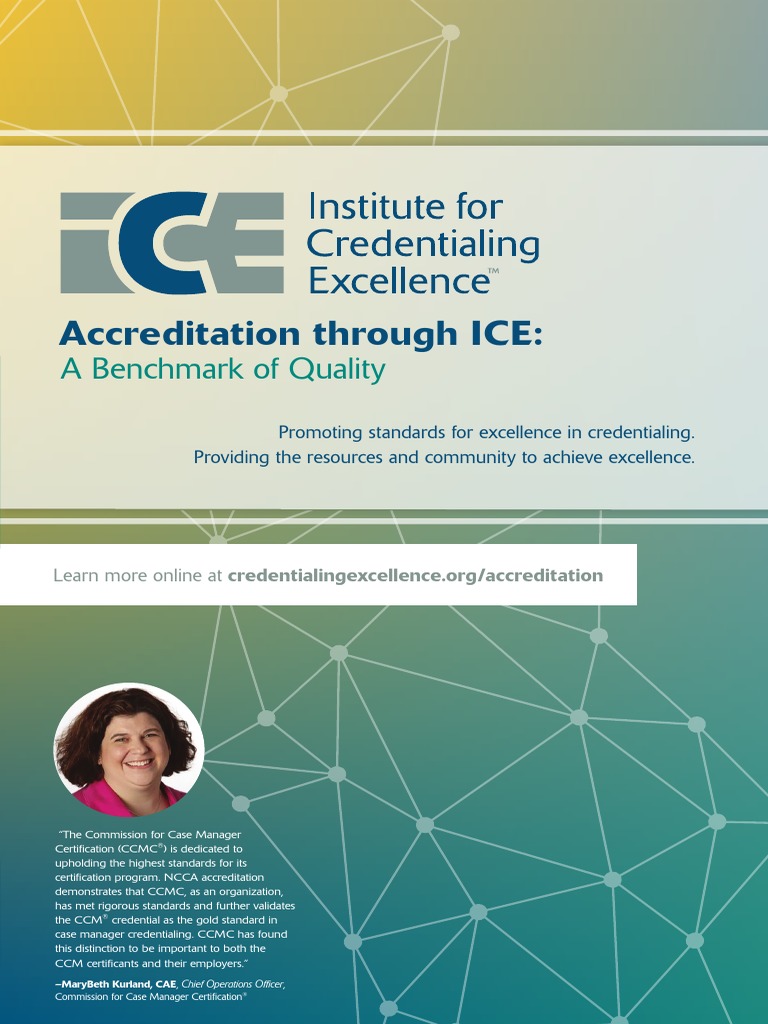 ICE Accreditation Brochure | PDF | Professional Certification ...
