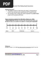 Modified Barthel Index | PDF