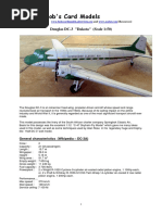 Hercules Papercraft Model | PDF | Empennage | Lockheed C 130 Hercules