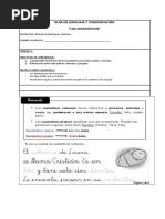 Sustantivo Propio y Común | PDF