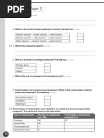 AQA GCSE Biology Paper 2 Topics List | PDF | Evolution | Genetics